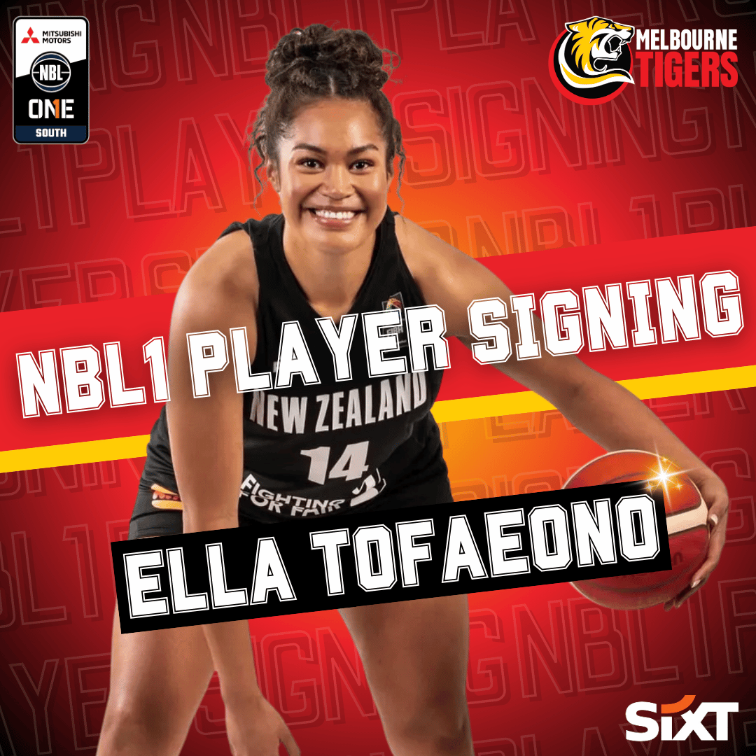 Melbourne Tigers sign rising star Ella Tofaeono! | Melbourne Tigers