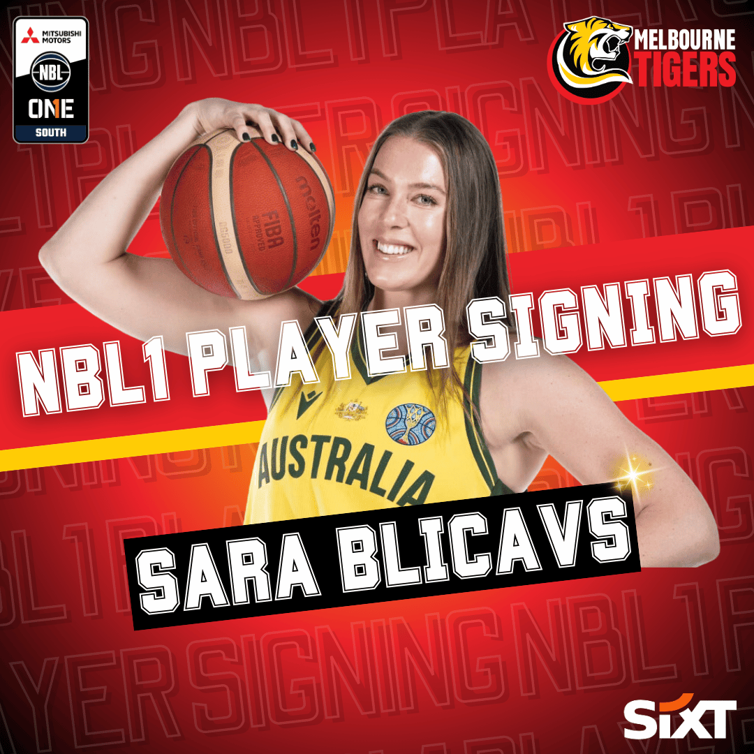 Sara Blicavs returns to basketball joining the Melbourne Tigers! | Melbourne Tigers