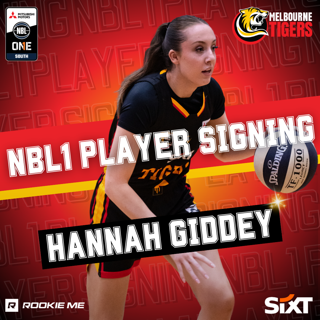 Hannah Giddey Re-Signs with Melbourne Tigers for 2025 NBL1 South Season ...